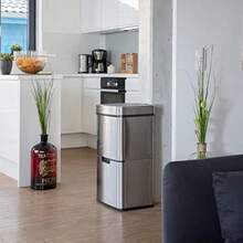 Waste Separation System With 3 Compartments With Sensor 60 L 3 Bins ...