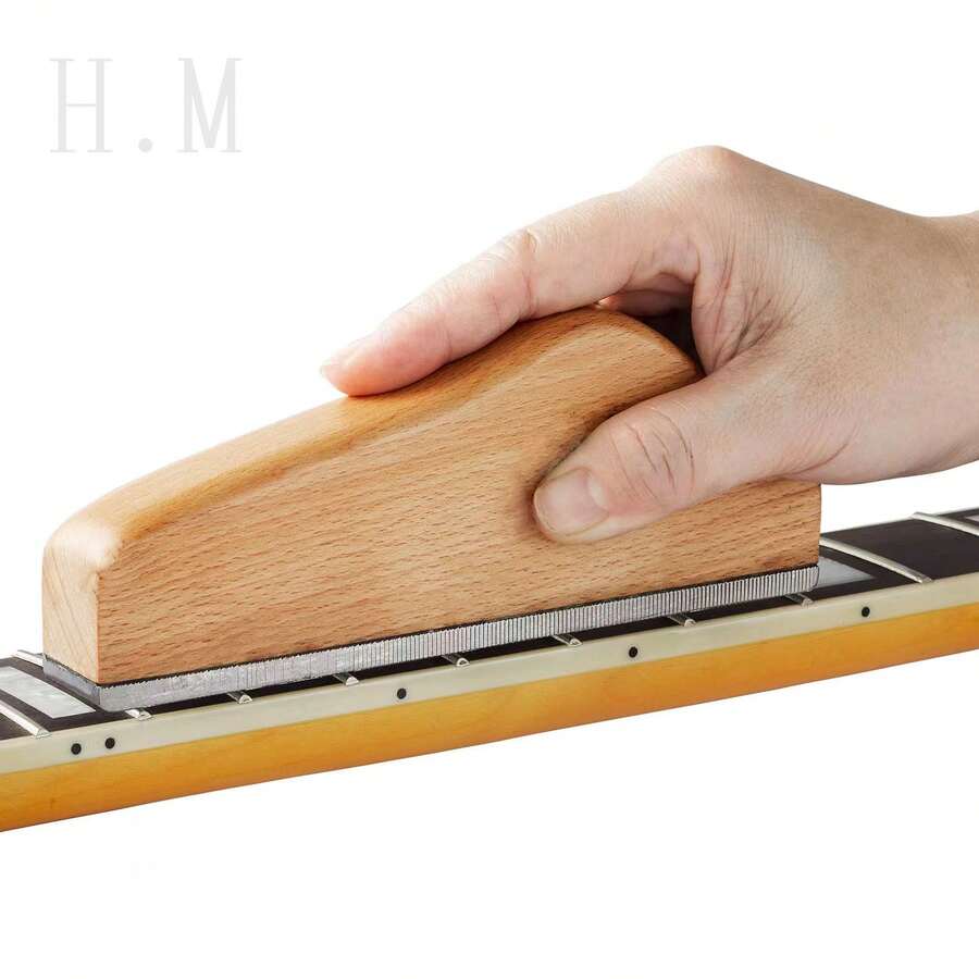 Lima para escala de guitarra, ferramenta de nivelamento de trastes para ...