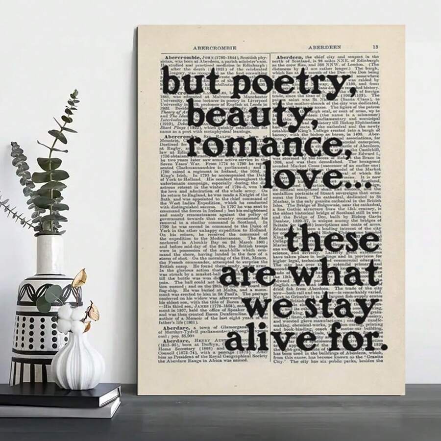 Framed Dead Poets Society Motivational Quote Poster We Don't Read And ...