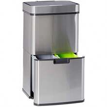 Waste Separation System With 3 Compartments With Sensor 60 L 3 Bins ...