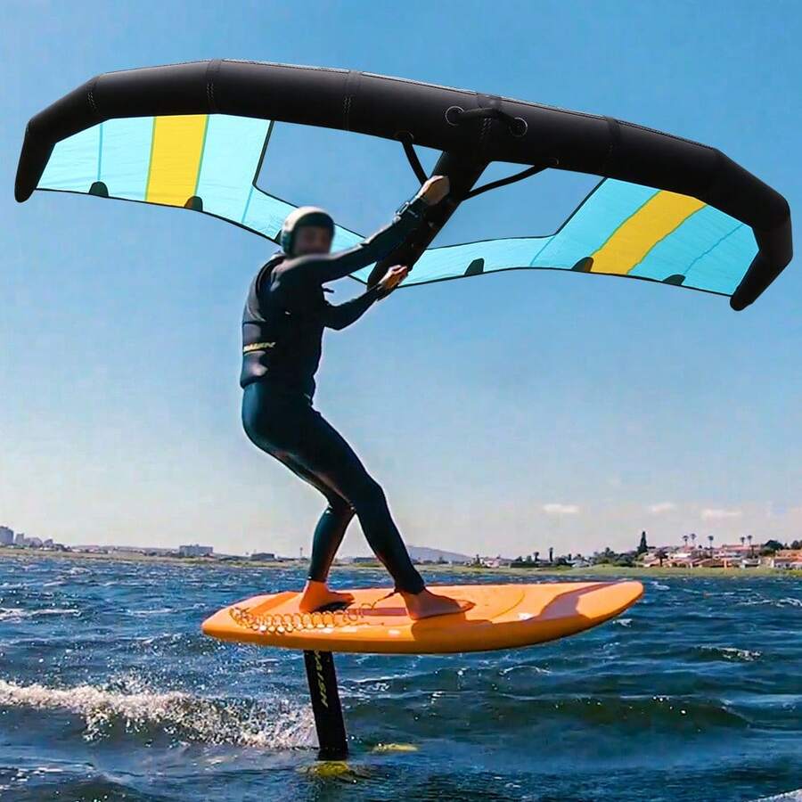 Water Surfing Wind Wing Handheld Kite Inflatable Surfboard Sea Extreme ...