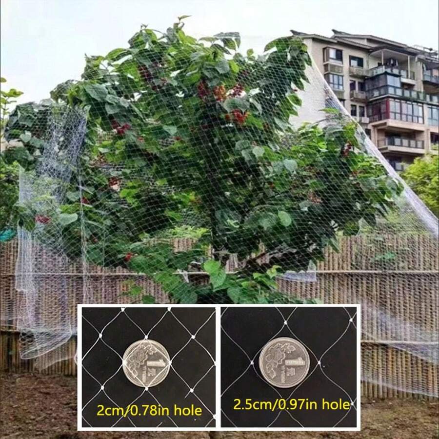 Fruit Tree Anti-Bird Net, Nylon Anti-Bird Cage, Grape Vineyard Bird ...