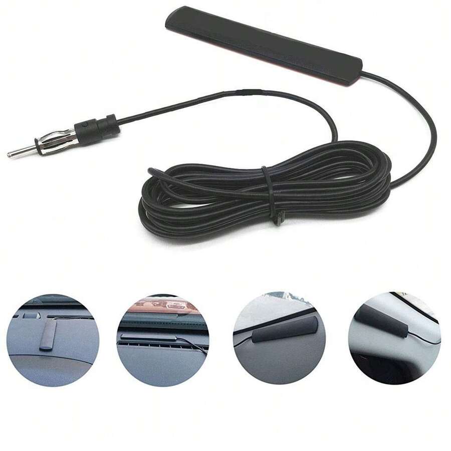 DAB Car Mounted Patch Radio Antenna, FM AM Car Radio Antenna, 4G GSM ...