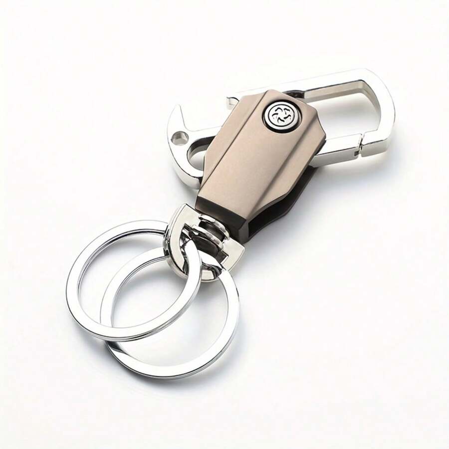 Stainless Steel Clasp Key Chain With Polyester Fiber, Durable Keyring ...