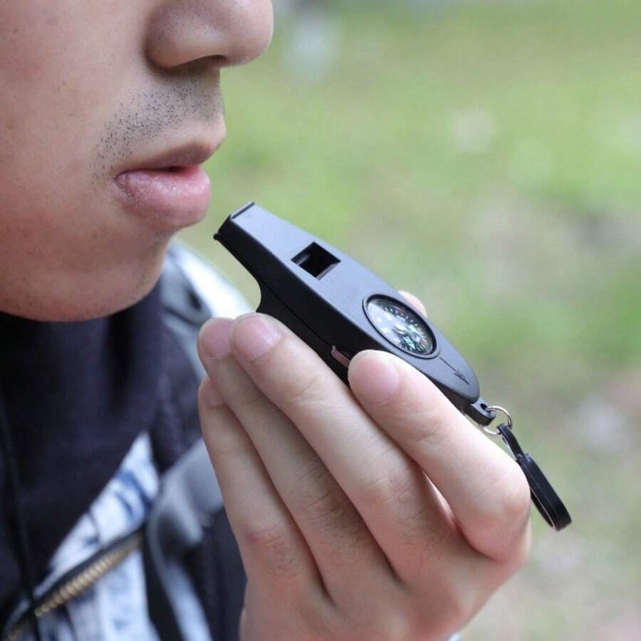 4-Function Plastic Whistle Black | SHEIN USA