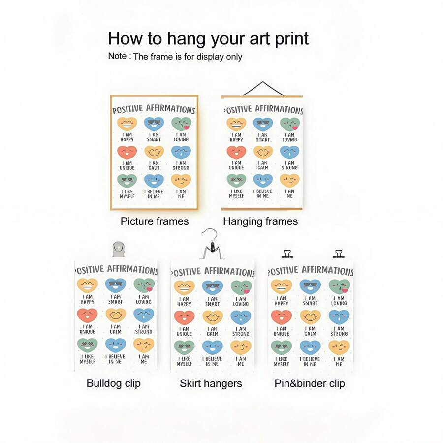 [ Calming Posters For Mental Health] Calming Corner Positive ...