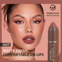 FAFAMOON 1 Pc Matte Lipstick Pencil, Smudge-Proof And Transfer ...