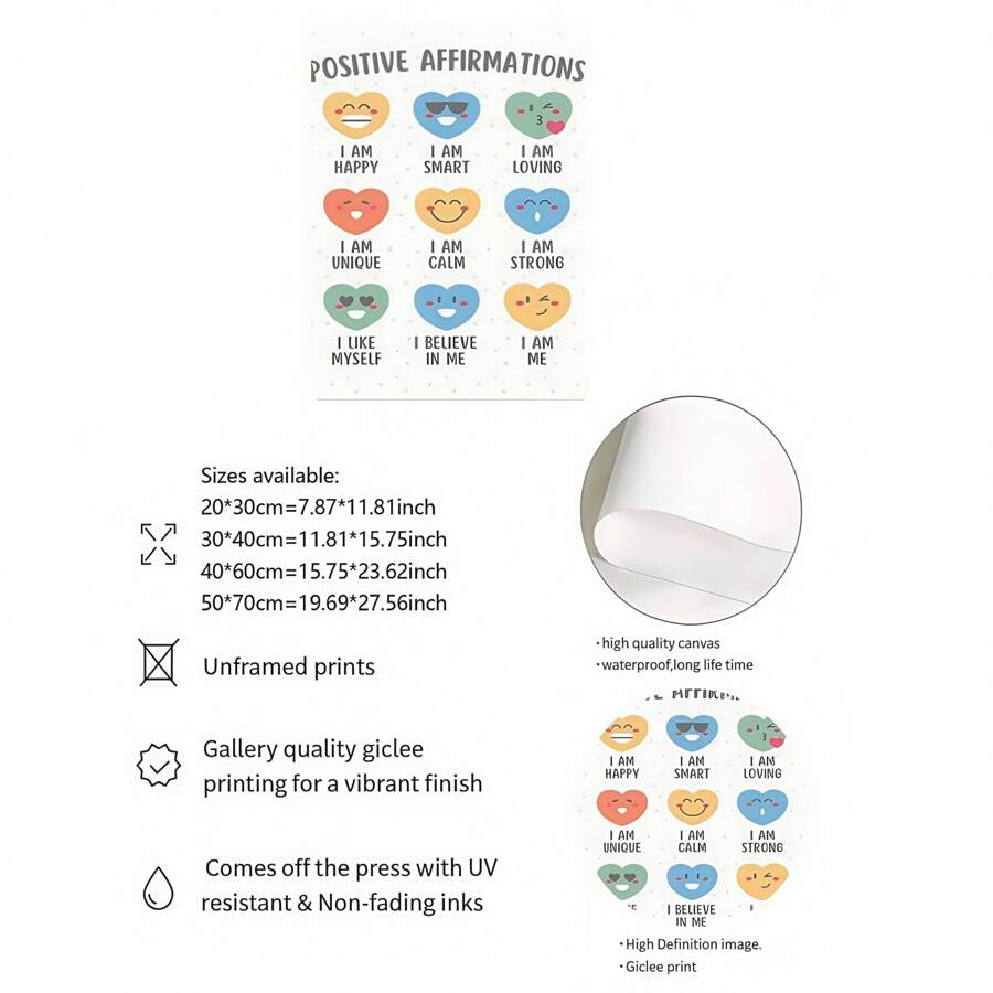 [ Calming Posters For Mental Health] Calming Corner Positive ...