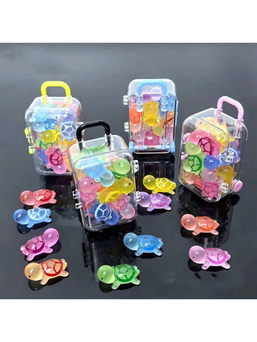 Miniature Handbag Toy, Mini Resin Turtle Figurine, Mini Turtle Aquarium ...