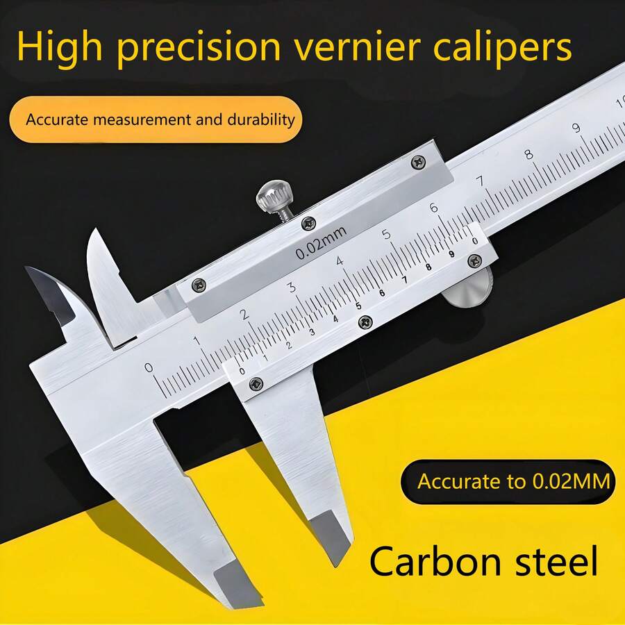 Precision Stainless Steel Vernier Caliper - Industrial & Home Use ...
