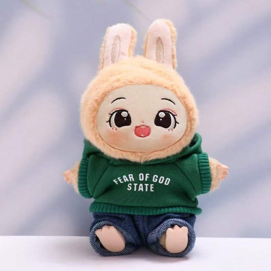 (Clothing Only) 1st & 2nd Gen Blind Box Labubu Hooded Sweatshirt ...