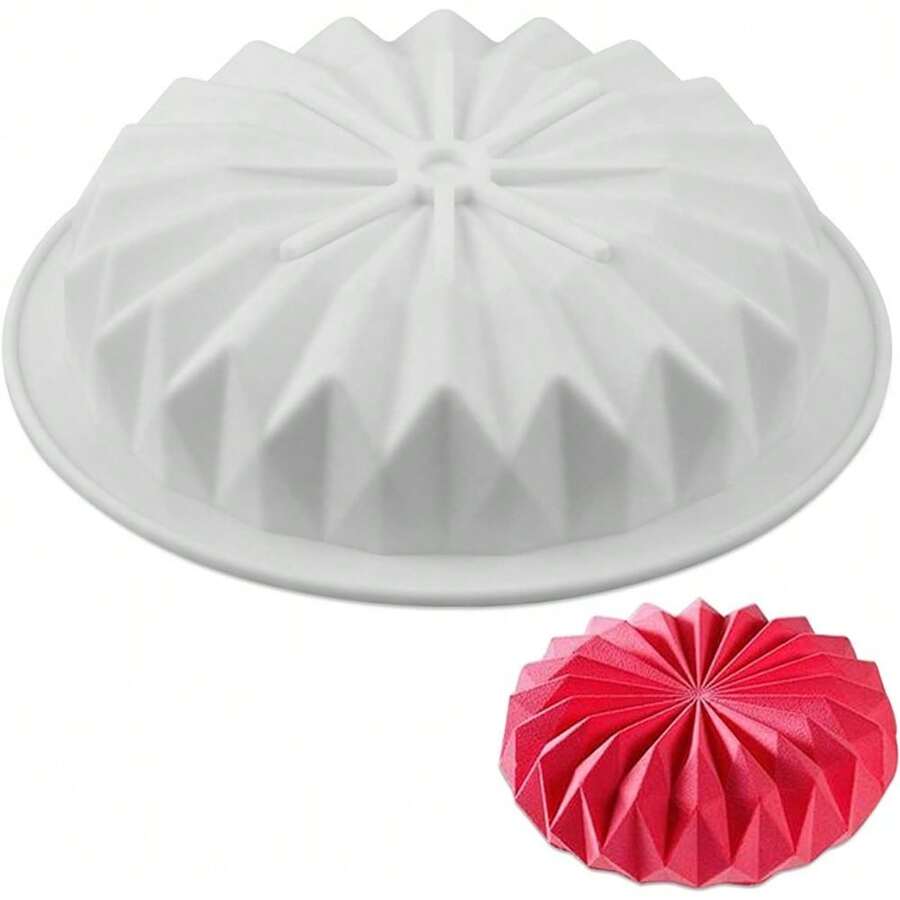 8.66" Leak-Proof Nonstick Silicone Cake Mold Baking Pan Pastry Mould ...
