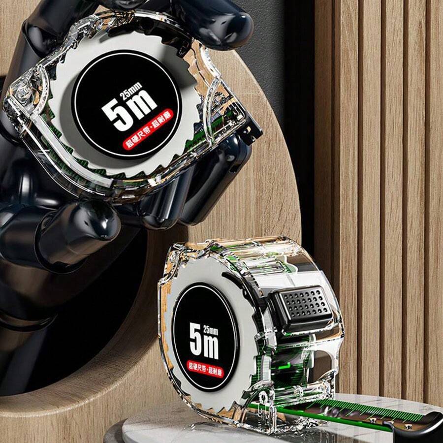 Mini Tape Measure 5 Meters Ruler For Home Use Self-Locking Steel Ruler ...