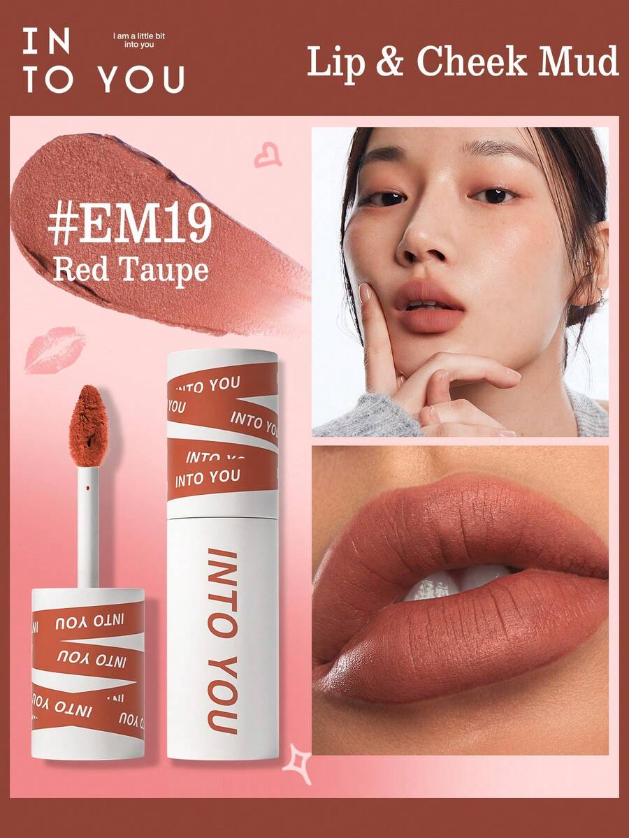 INTO YOU Matte Lip Mud, Super Stay Liquid Lipstick, Waterproof, Long ...