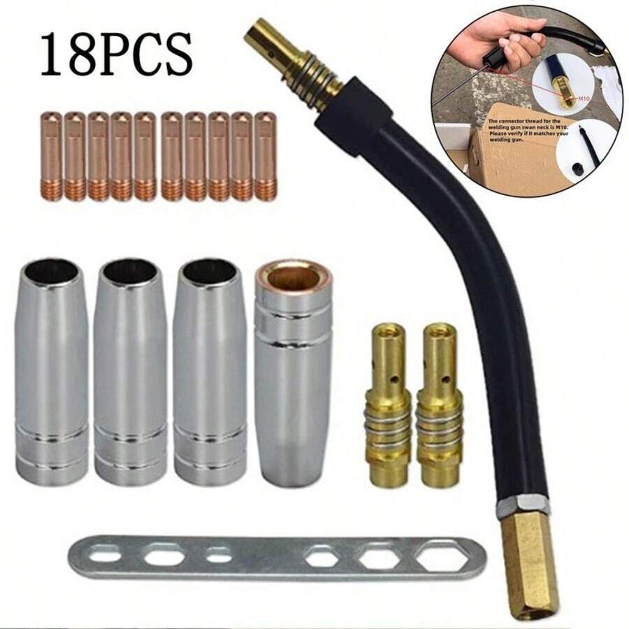 Binzel MB15 15AK MIG Welding Torch Accessory Kit - Ultra-Flexible ...