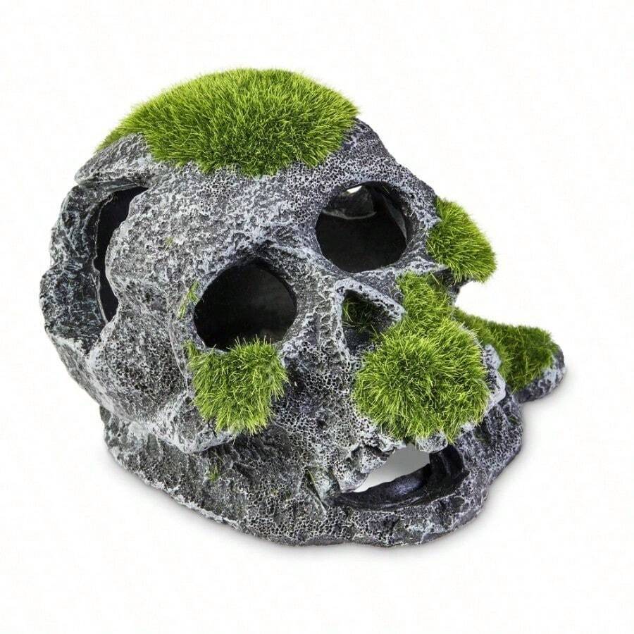 Mossy Skull Polyresin Decoration 5 | SHEIN USA