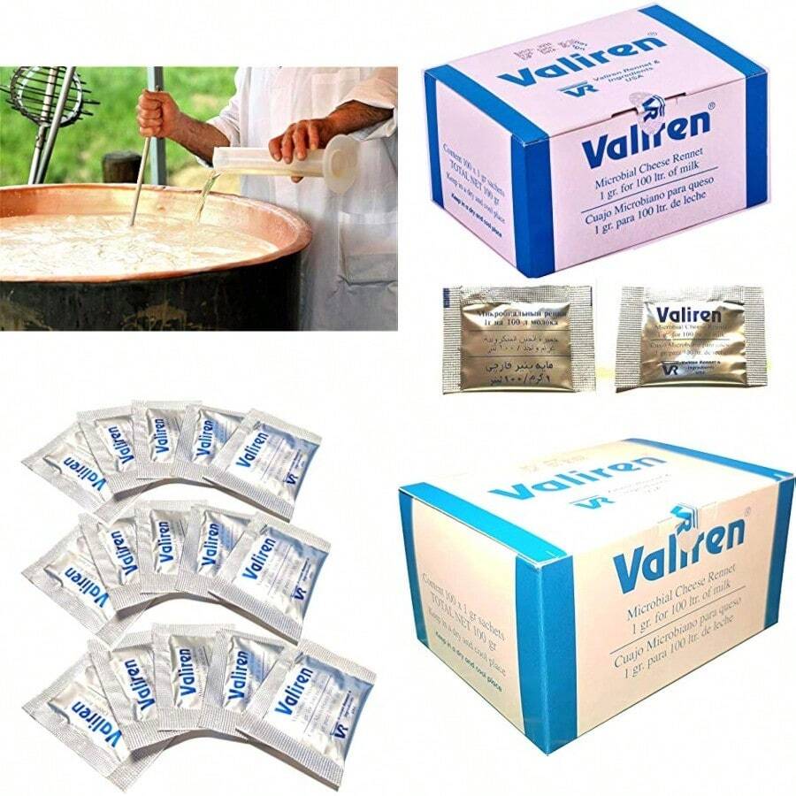 Microbial Rennet Pack Of Buy 10 Sachets And Get 5 FREE Total 15 Sachets ...