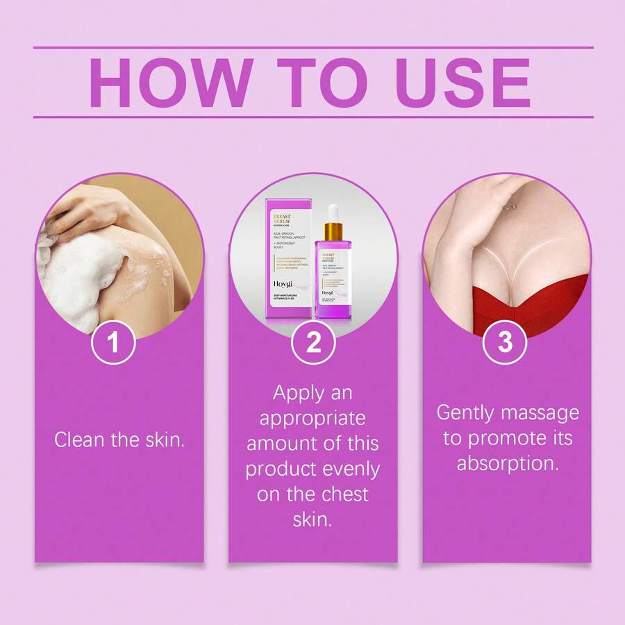 90ml Bust Enhancement Serum, Lifts And Firms Bust, Moisturizes And ...