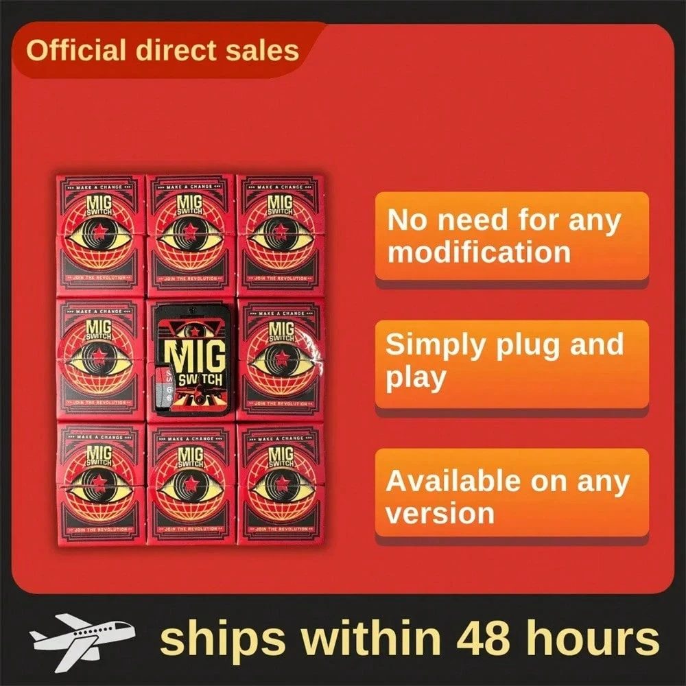 Carte de modification de jeu Mig-Switch V2 NS Mig Flash Cart Plug & Play Puce modifiée | SHEIN