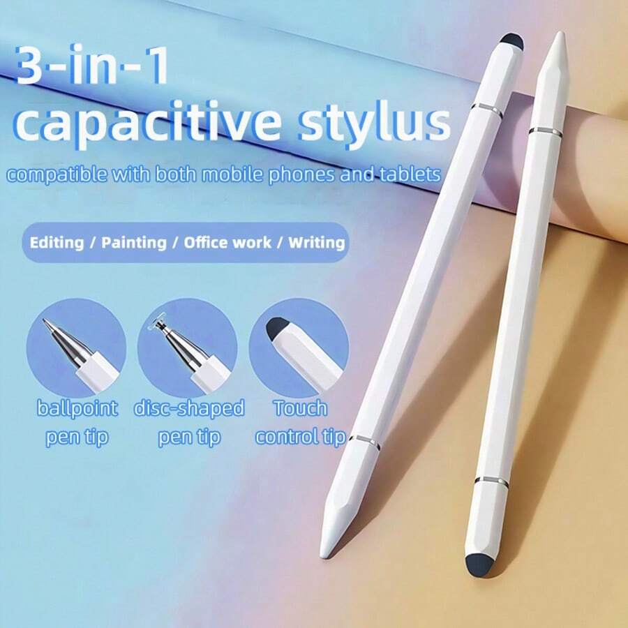 3 In 1 Stylus Pen For Touchscreen, Stylus Pen With Stand Holder ...