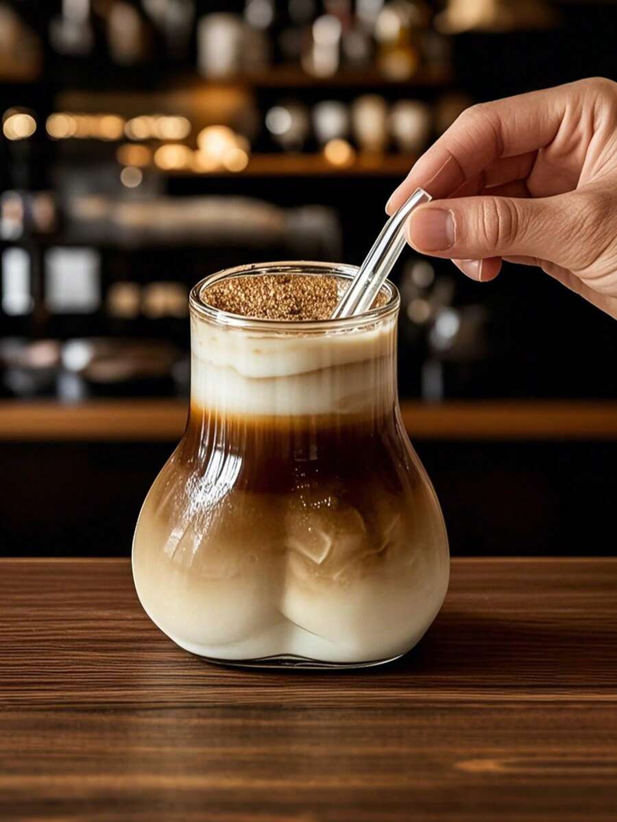 1pc, Butt Cup, Cute And Creative, Water Cup, Fruit Cup, Glass Cup, Bear ...