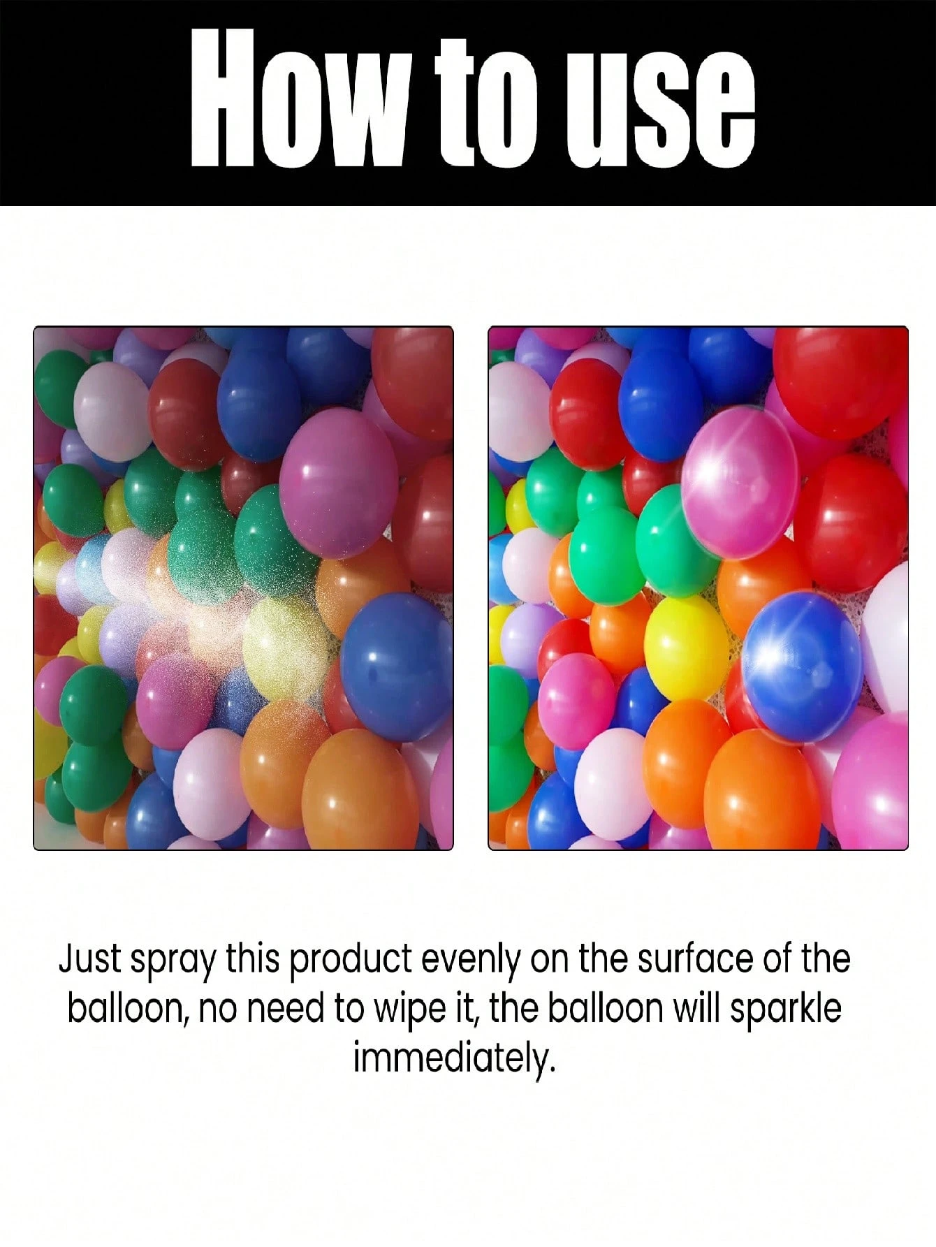 100ml Balloon Shine Spray, It Enhances The Ambiance Of Balloons And Has ... 100ml Balloon Shine Spray, It Enhances The Ambiance Of Balloons And Has ...