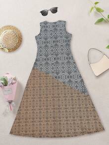 New Arrival Spring/Summer Fashion Floral Print Maxi Dress, Ideal For ...