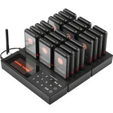 Restaurant Pager System, Wireless 400m Long Distantial Signal, Guest ...