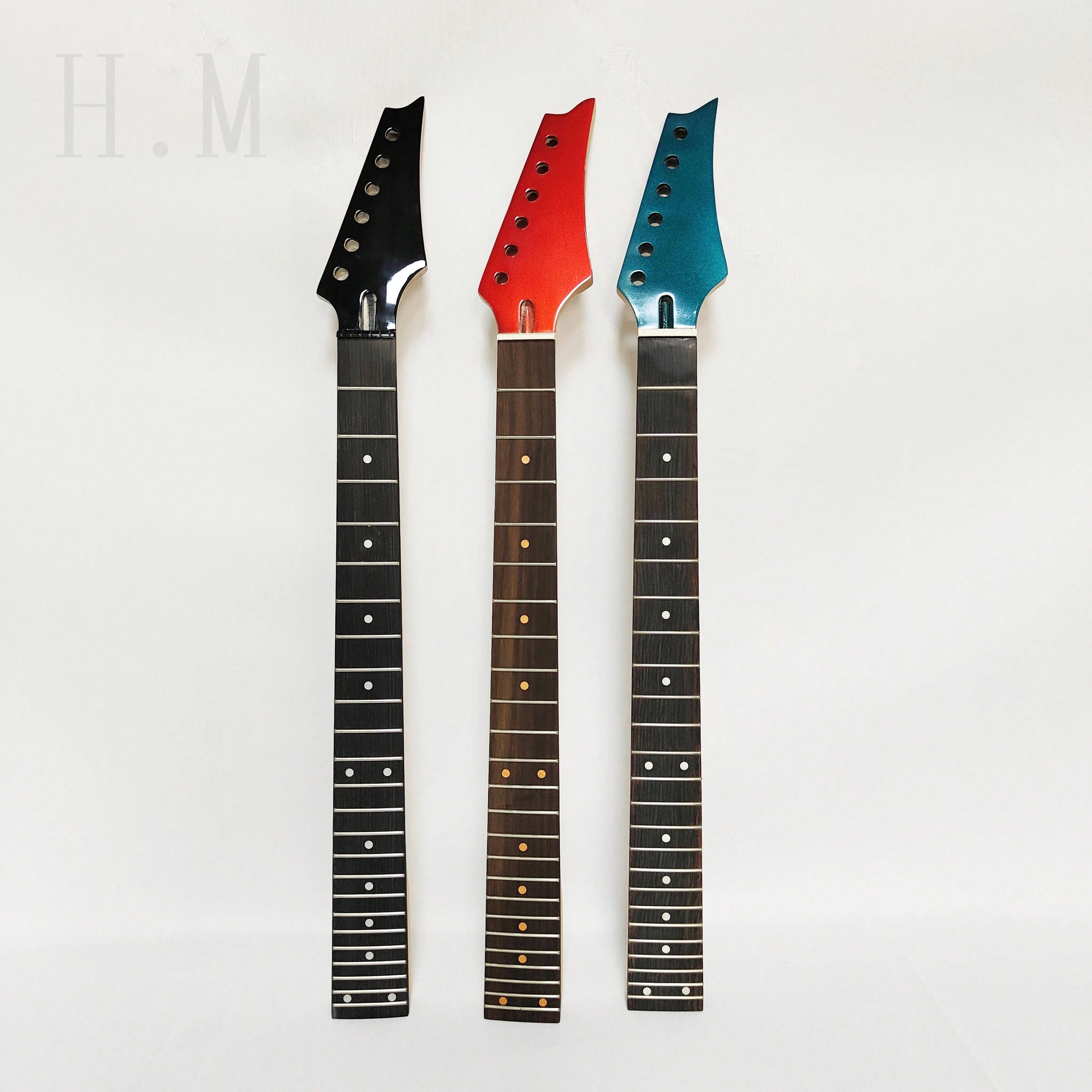 [Versione Lucida da 24 pezzi] Manico per chitarra elettrica a 6 corde ...