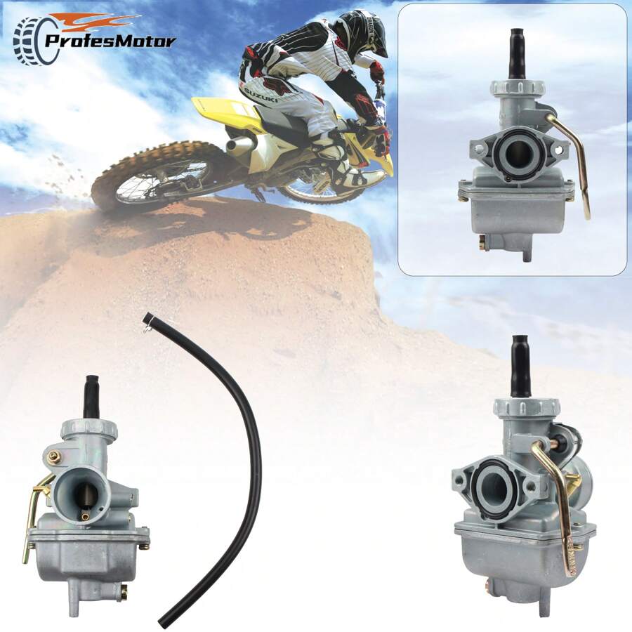 Carburateur de moto PZ16 16mm pour KEIHIN Redcat 50cc 70cc 90cc VTT Quad Mini Bike Dirt Pit Bike ...