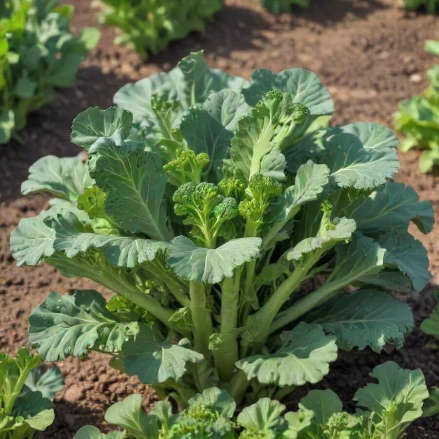 Gift 500pcs Broccoli Raab Seeds - Spring Rapini: Non-GMO, Heirloom ...