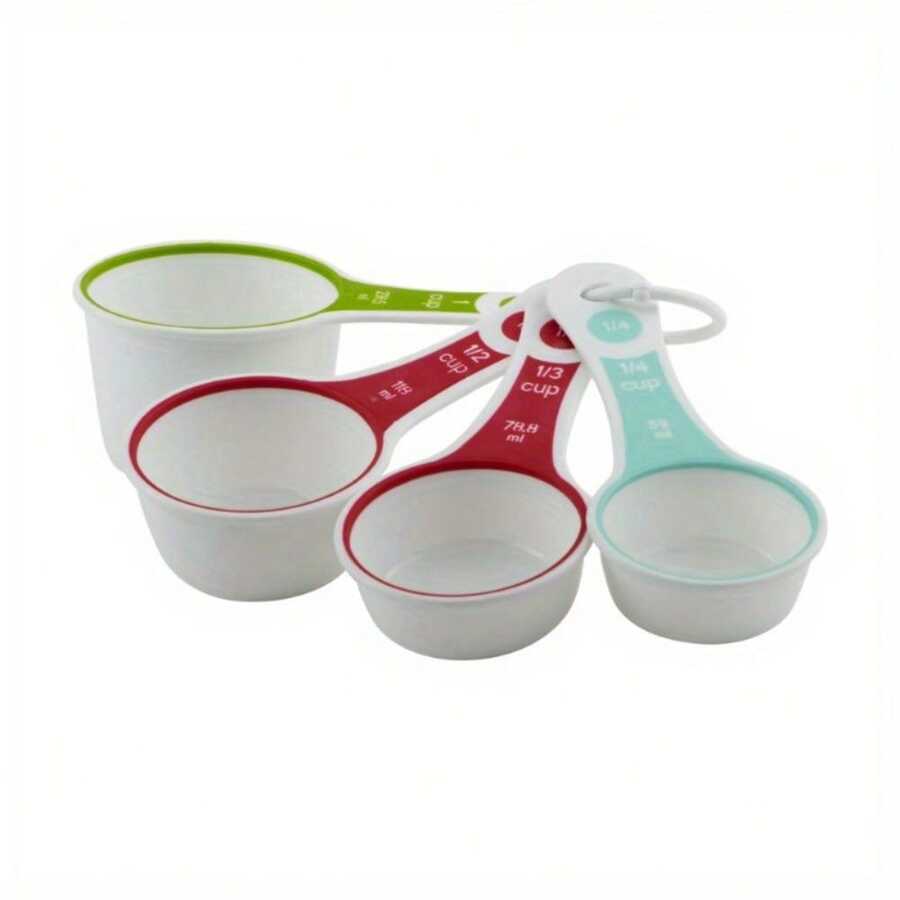 NEW Innovative Design Popular 4-Piece Measuring Cups Set, Multicolor ...