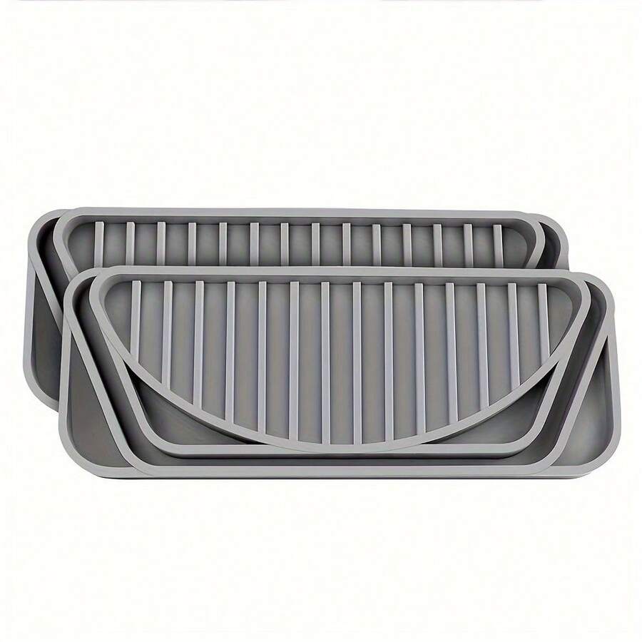 1/2pcs Refrigerator Drip Catcher Tray, Water Dispenser Drip Tray, Ice ...