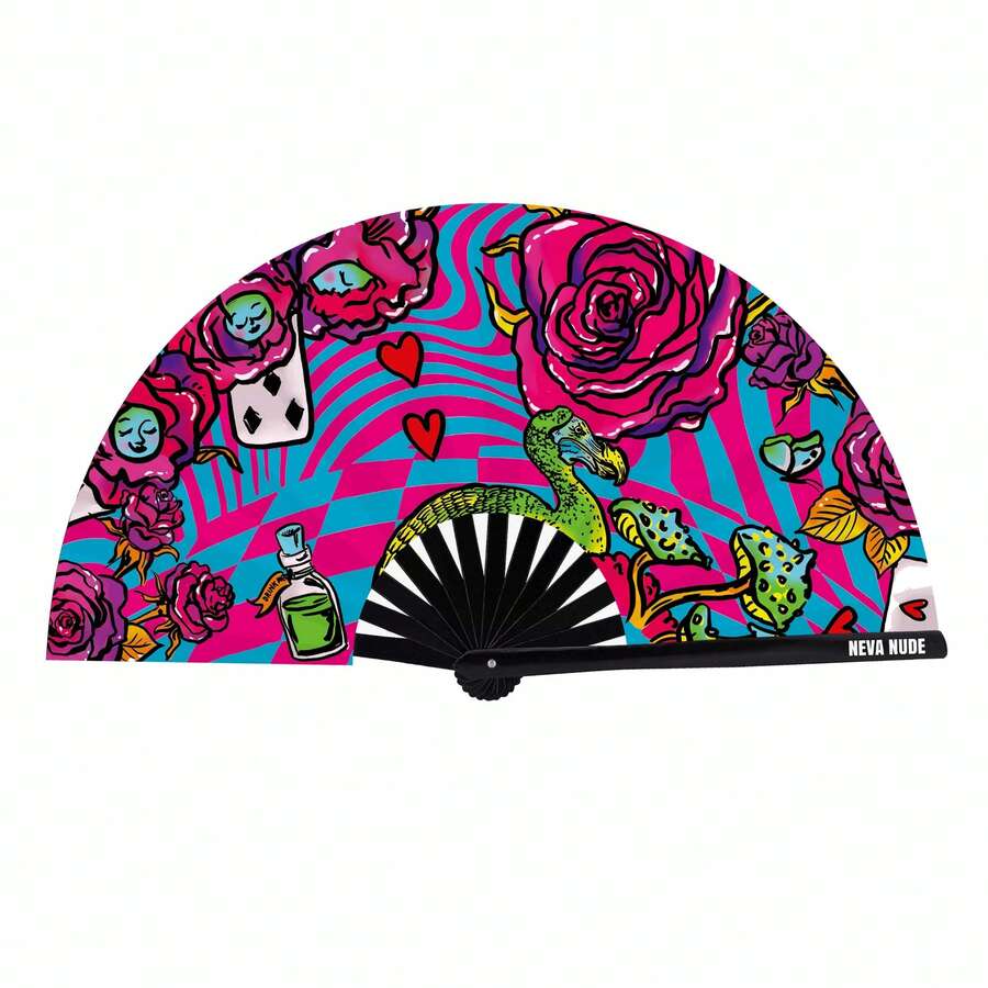 Carnival Fans Super Blacklight Reactive For Rave Vibes, Costumes ...