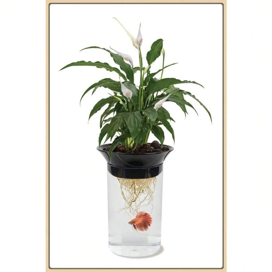 Aquaponics Betta Plastic Fish Tank, 0.5 Gallon | SHEIN USA