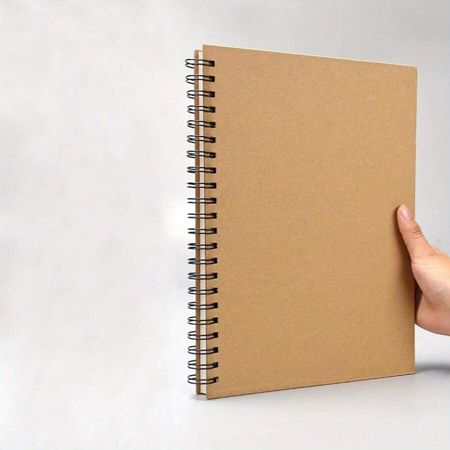 Premium A4 Spiral-Bound Sketchbook - Loose-Leaf Drawing Pad For Art ...
