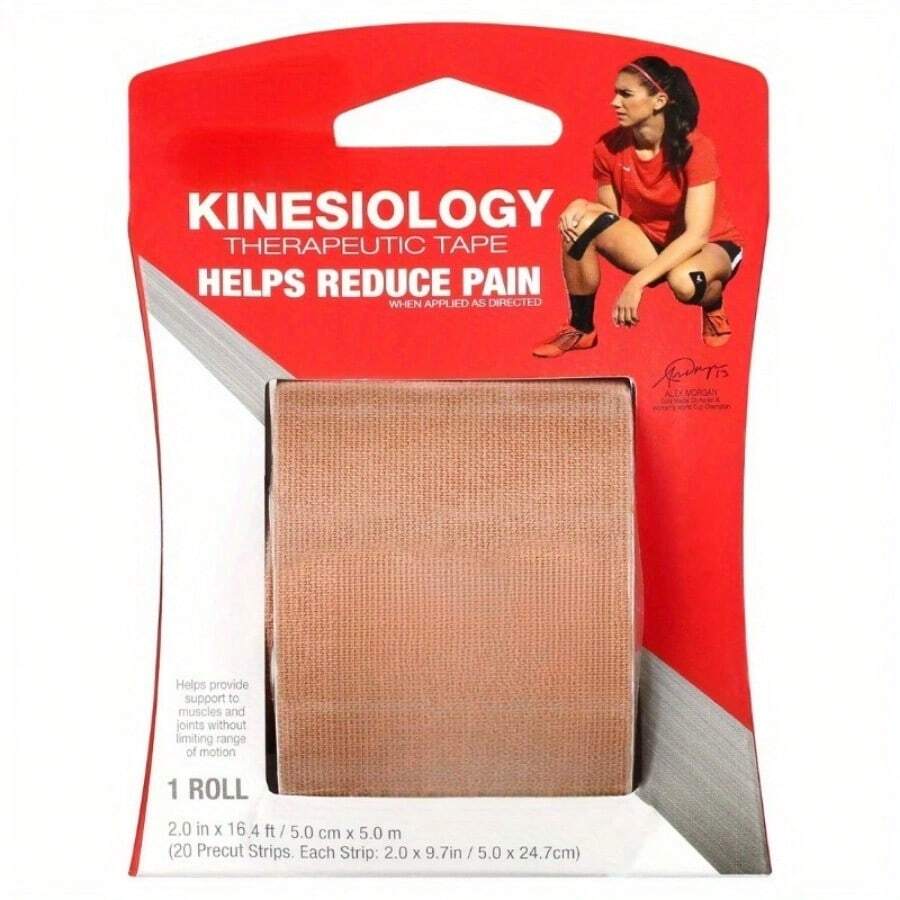 Kinesiology Tape Precut I-Strip Roll 20 Strips Beige | SHEIN USA