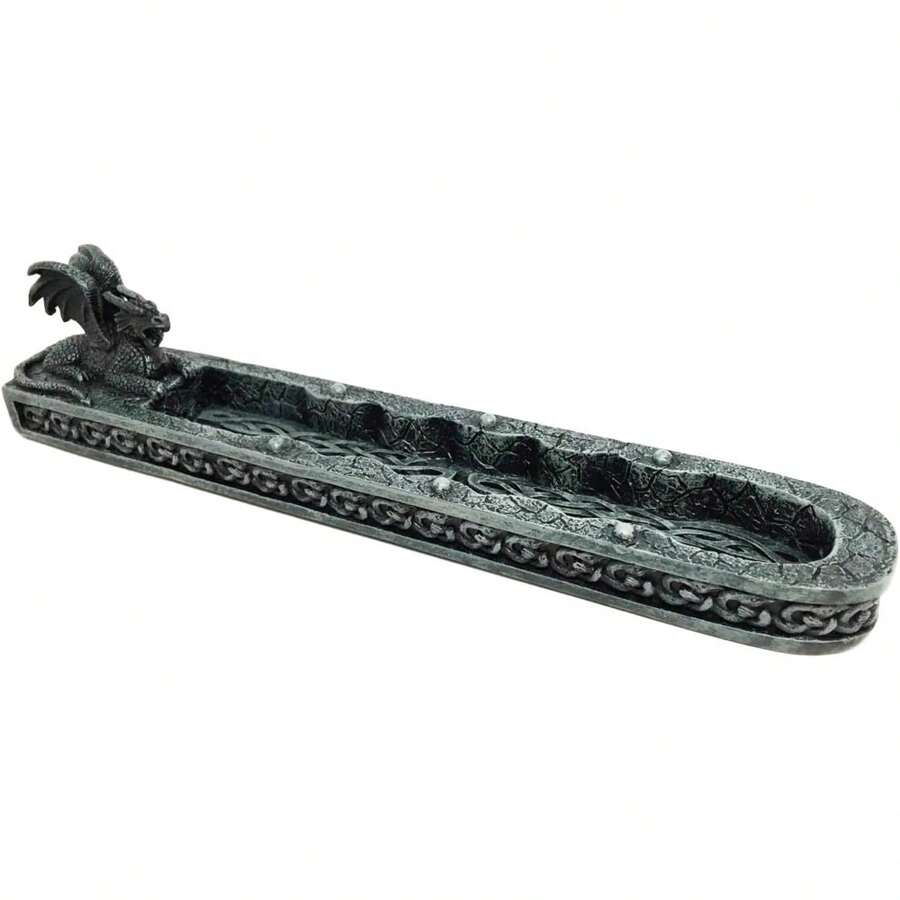 Guardian Styx River Ancient Crouching Dragon Incense Burner Figurine ...