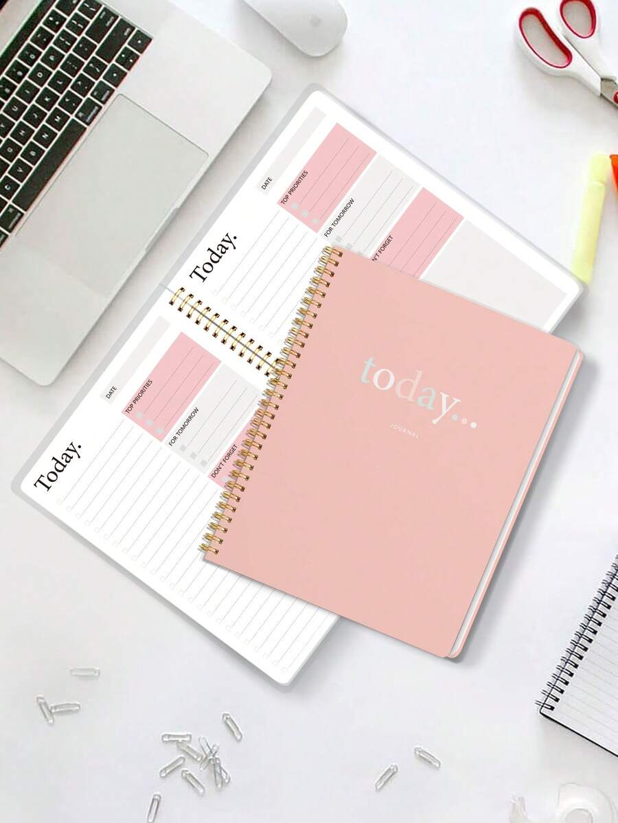 1PC Undated Daily Weekly Planner, Partition By Priority,Daily Goals ...