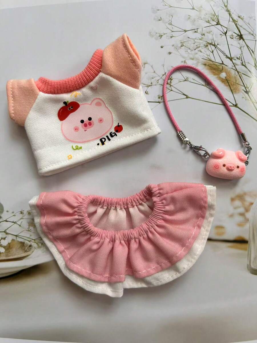 Clothes Only] 17cm/6.69in Blindbox Labubu Plush Doll 1st & 2nd ...