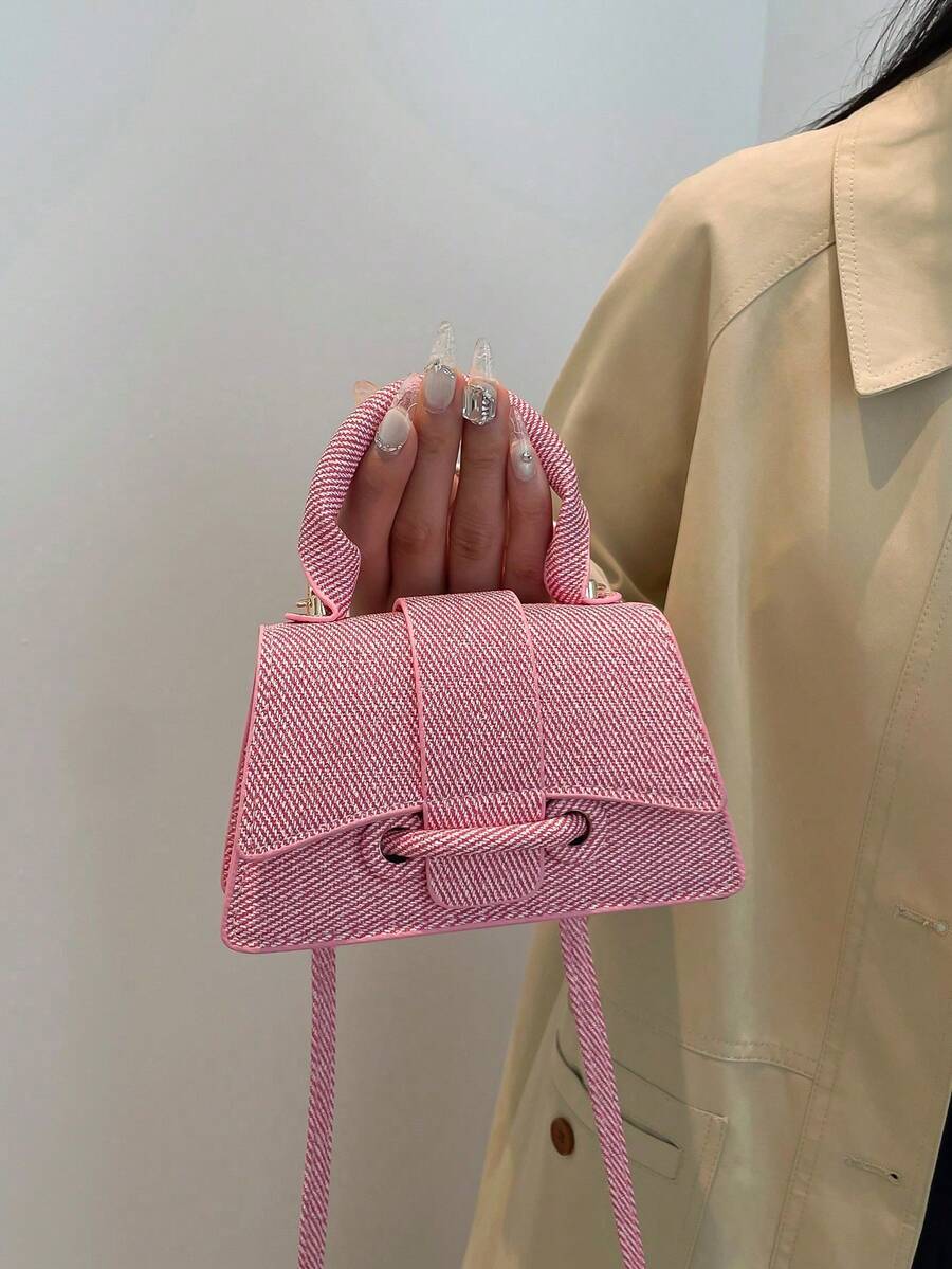 This Year's High-Quality Lipstick Pouch, Mini Square Purse, New Solid ...