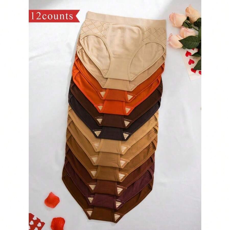 Women's Seamless Knicker, Women's Underwear, Soft Fit Comfy Breathable ...