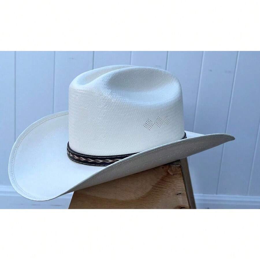 MEN'S WESTERN COWBOY RODEO HAT. RANCH STYLE COWBOY HAT. SOMBRERO ...