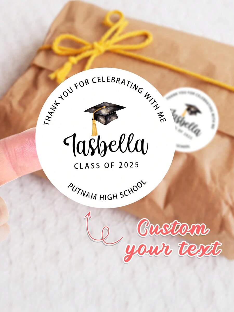 2025 Graduation Thank You Favor Labels/Graduation Decorations 2025 ...