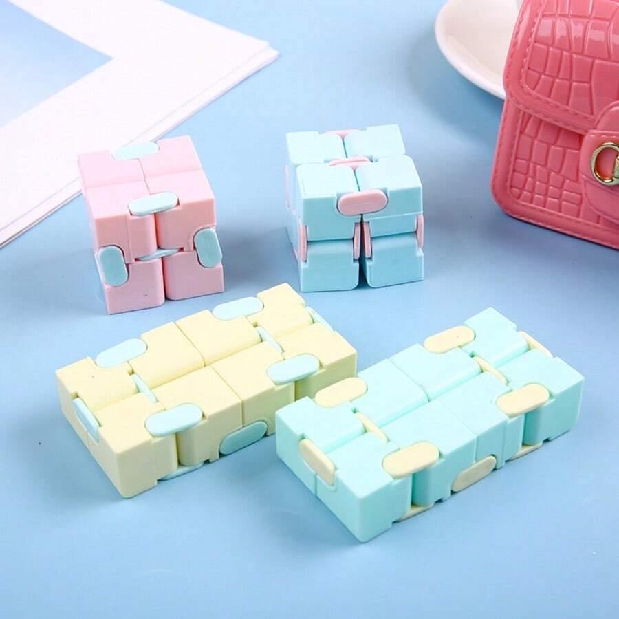 3pcs Flip Pocket Dice Cube Magic Cubes Infinity Cube Fidget Toys ...