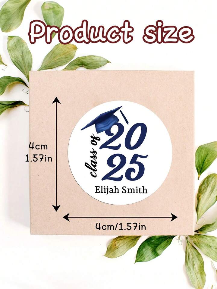 Personalized Graduation Gift Stickers - Class Of 2025 Gift Labels ...