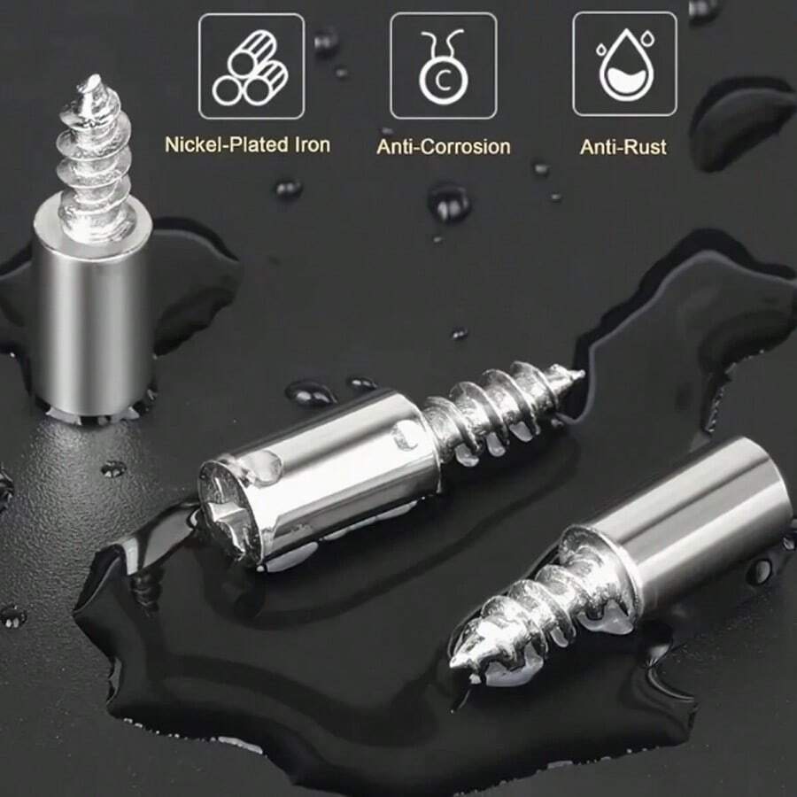 Self-Tapping Screw One-Piece Shelf Support Fixed Bracket, Cabinet Body ...