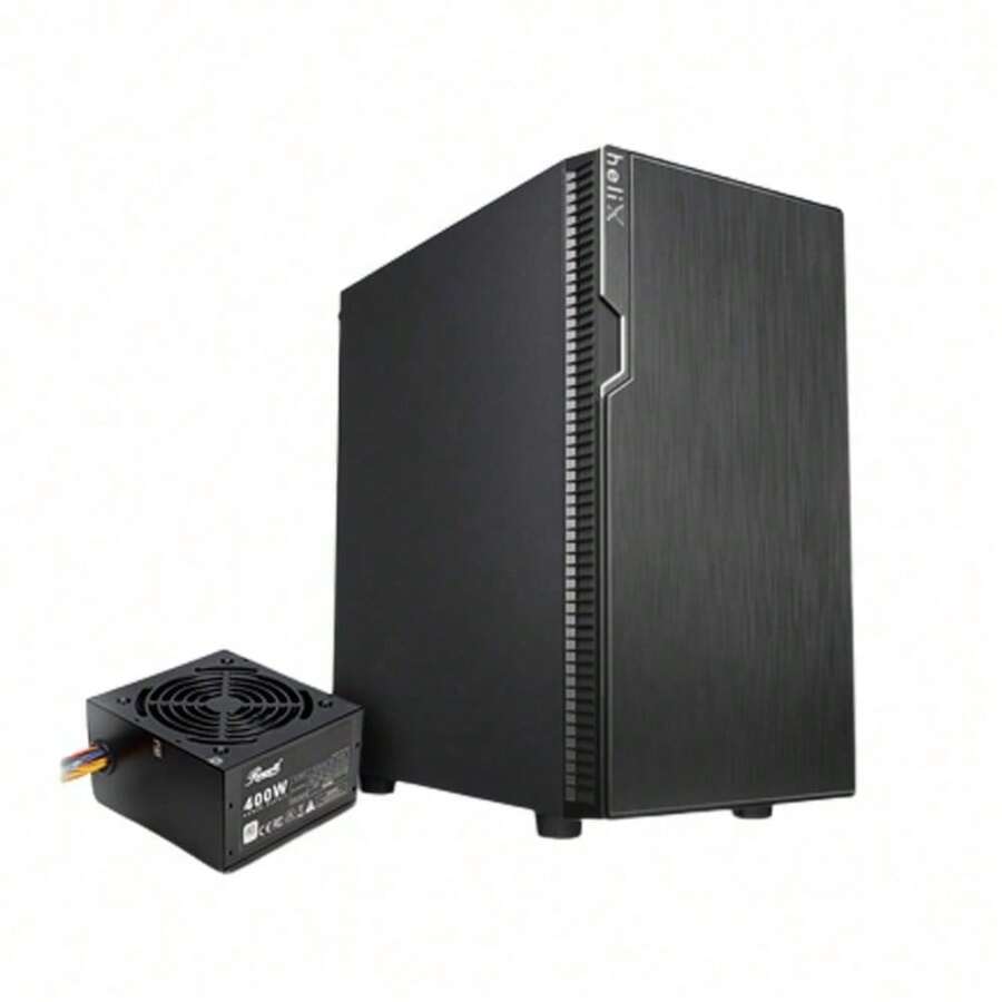 Rosewill Micro ATX Mini Tower PC Computer Case With Pre-Installed 400W ...