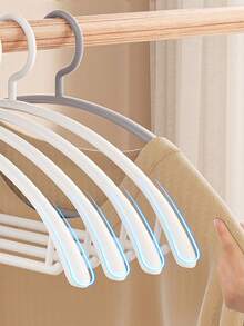 1pc Seamless Clothes Hanger For Home, Wrinkle- Hanging, Space-Saving ...