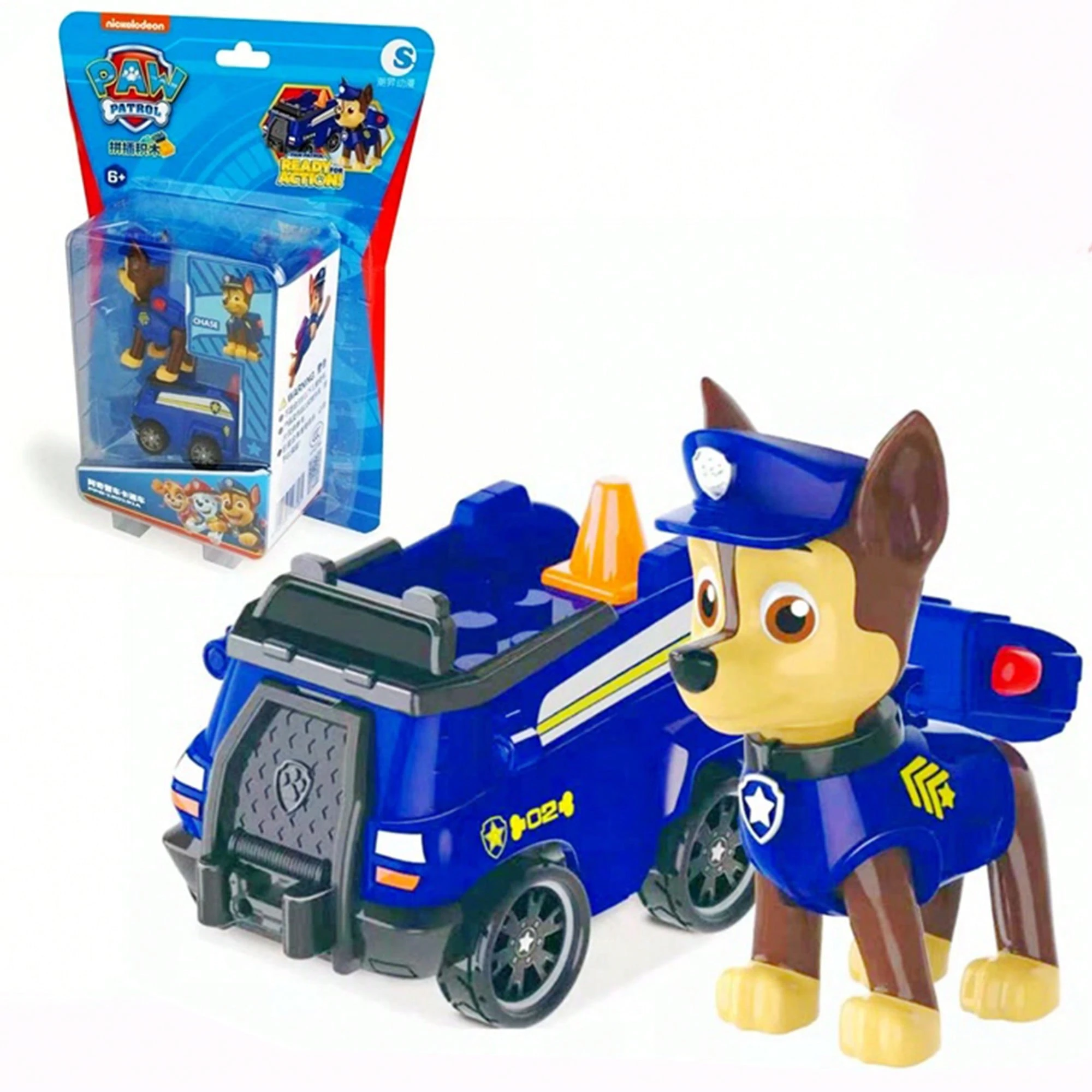 Spin Master PAW Patrol CHASE Police Car Kit, Building Blocks And ...